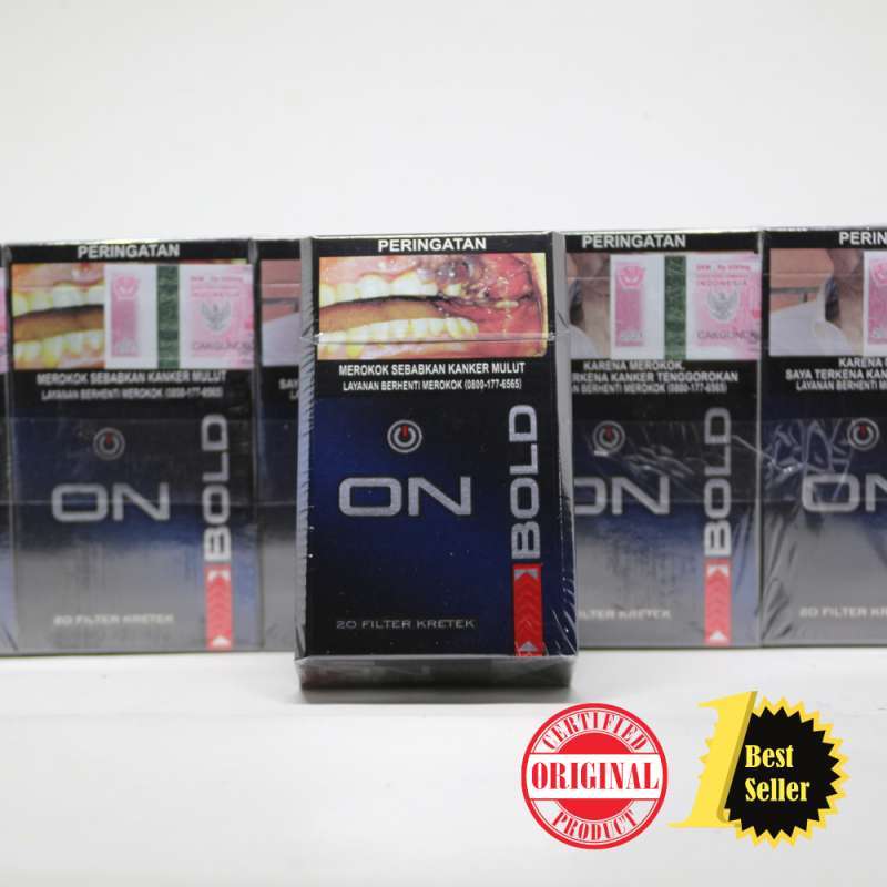 Jual Rokok On Bold 20 Hitam / 1 slop 10 pack di Seller Juragan Besar ...