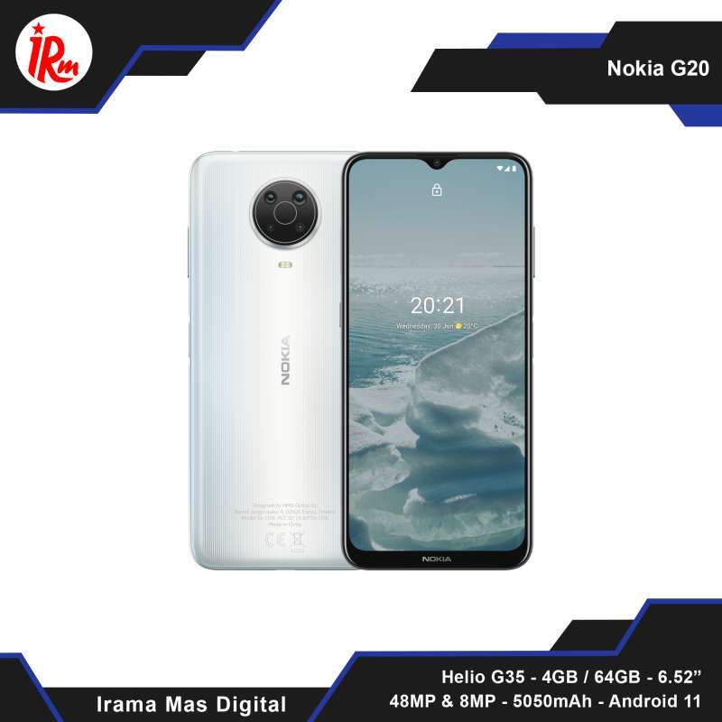 Jual Nokia G20 - 4GB/64GB - SILVER di Seller Irama Mas Cellular - Irama ...