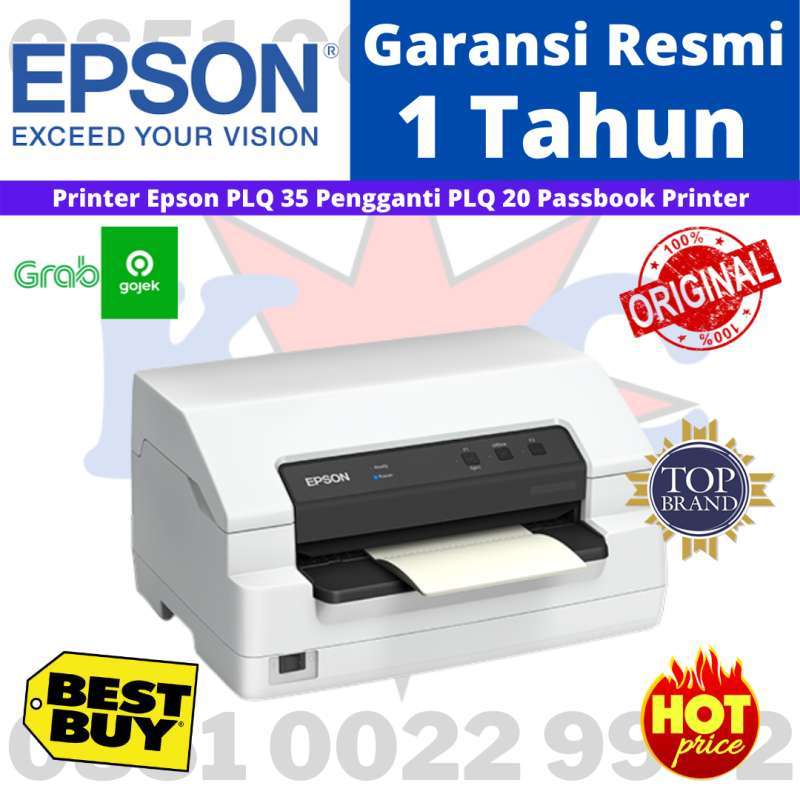 Jual Printer Epson Plq 35 Pengganti Plq 20 Passbook Printer Di Seller ...