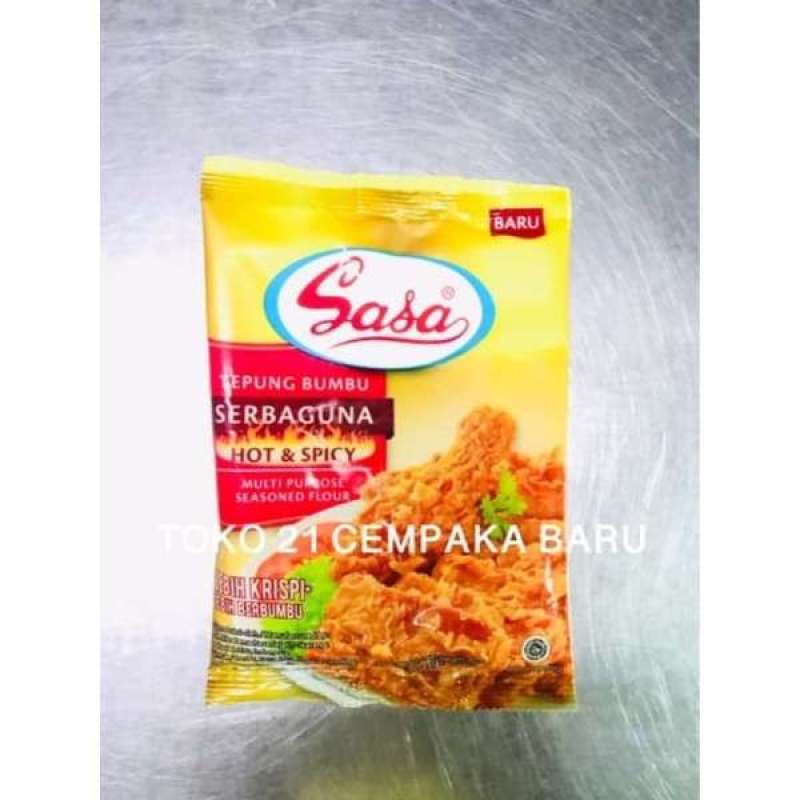 Jual Sasa Tepung Bumbu SERBAGUNA HOT & SPICY 80 gram |Sasa Tepung Murah ...