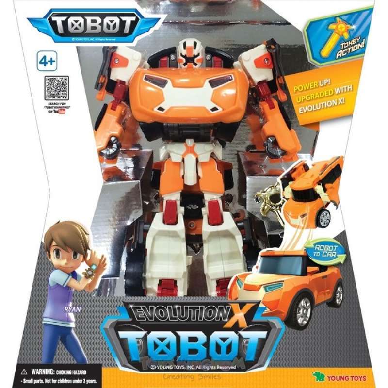 Jual TOBOT EVOLUTION X ORI YOUNG TOYS TRANSFORMING 28cm ROBOT ...