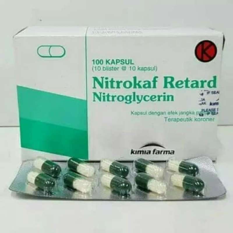 Jual original Nitrokaf Retard Perbox di Seller Jakarta Health Center ...