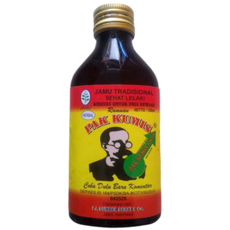 Promo Ramuan herbal tradisional lelaki jamu sehat pak pa kumis 120ml ...