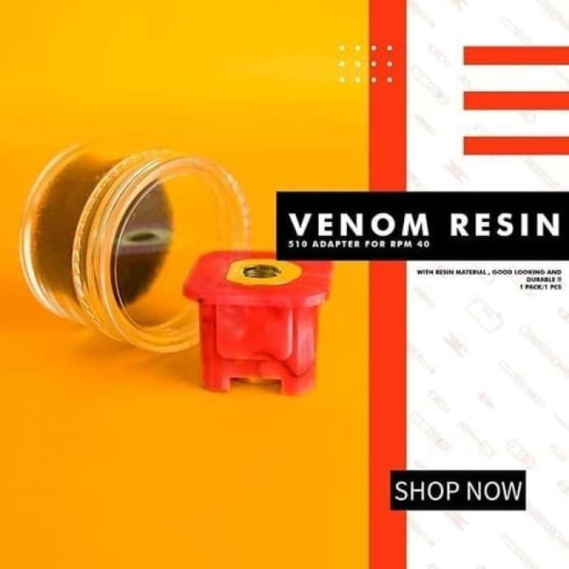 Jual Unik RPM adapter resin 510 for SMOK RPM - Hitam Limited di Seller ...