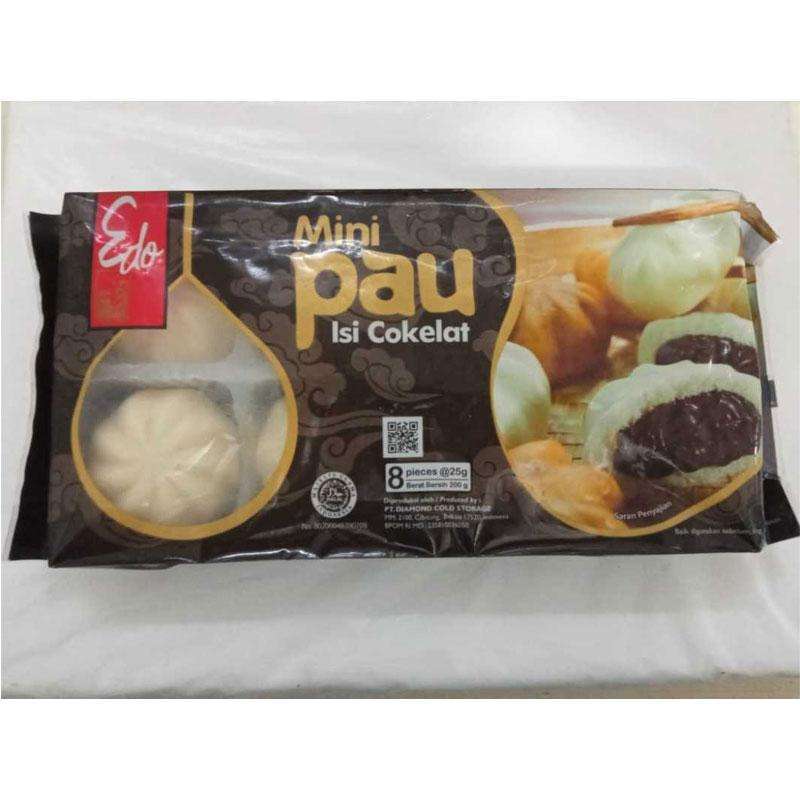 Jual Edo Mini Pau isi Coklat 200 Gr I edo Minipau I edo Mini pau Halal ...