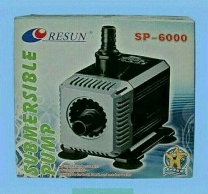 Jual pompa celup water pump resun sp 6000 original kolam ikan aquarium ...