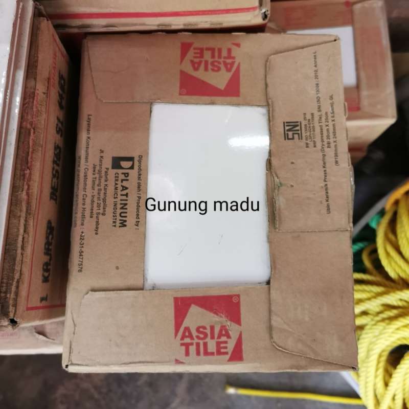Jual Keramik Putih 20x25 Asiatile 20 X 25 Asia Tile Di Seller Gunung ...