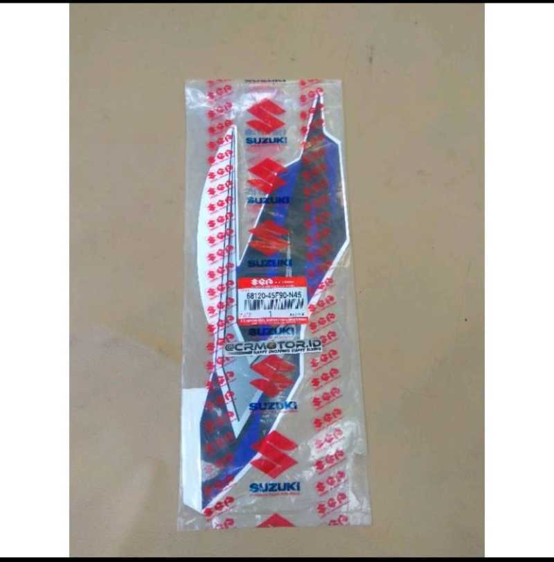 Jual Original striping list tangki set kanan kiri suzuki thunder 125 ...