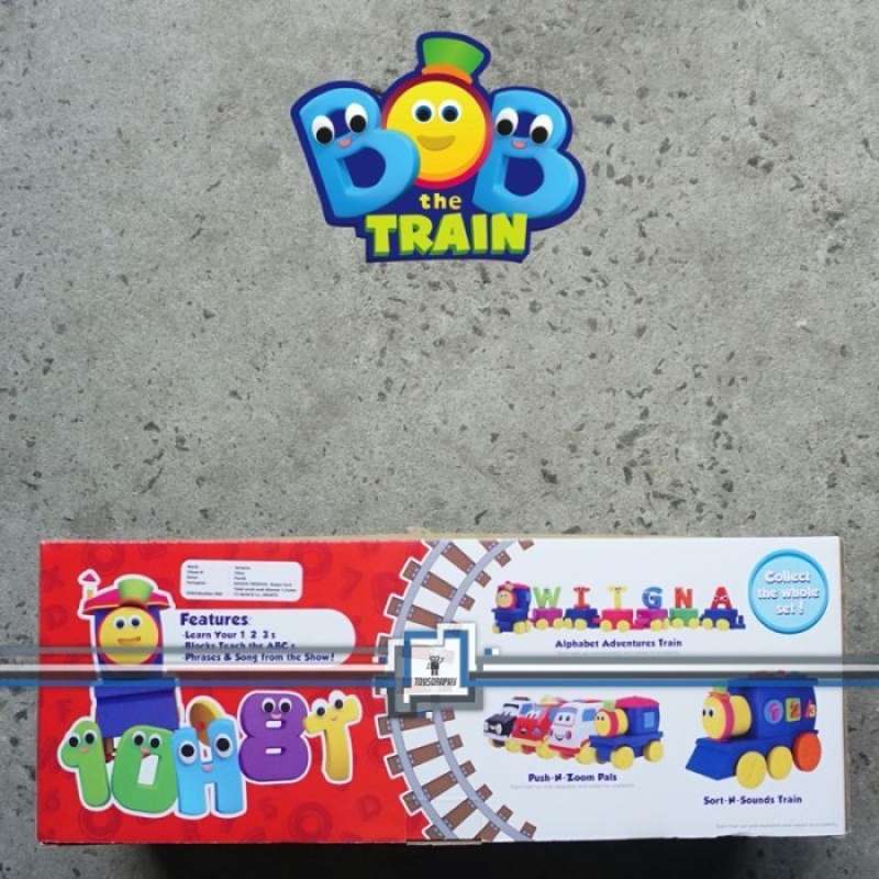 Jual Bob The Train LEARNING ADVENTURES TRAIN ABC Alphabet music Youtube ...