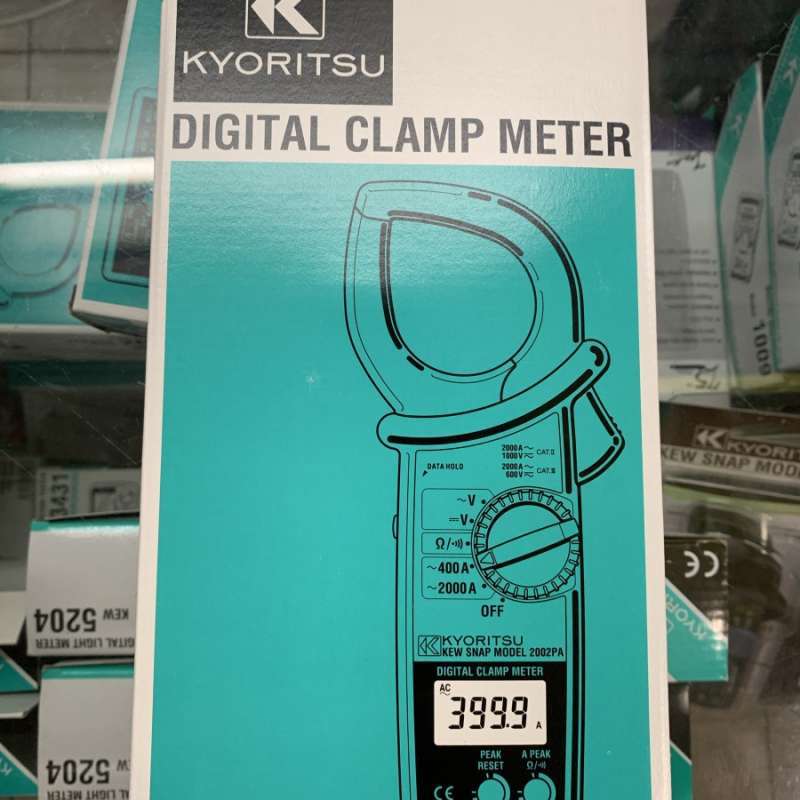 Jual Tang Ampere Amper Kyoritsu 2002pa 2002 Pa Digital Clamp Meter Di ...