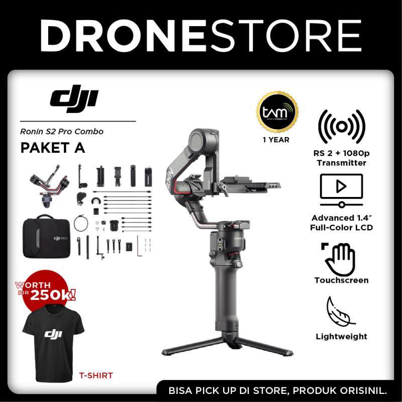 Jual Dji Ronin S2 Combo Gimbal Stabilizer Kamera Original Garansi Resmi ...