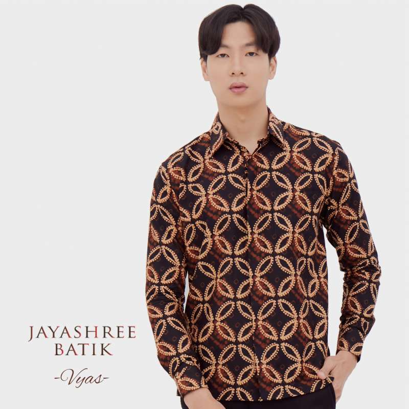 Promo Jayashree Batik Regfit Vyas Kemeja Batik Pria Lengan Panjang - M ...