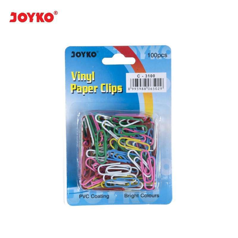Jual Nokida Paper Clips Joyko C-3100 [Isi 100 pcs] / Klip Penjepit ...