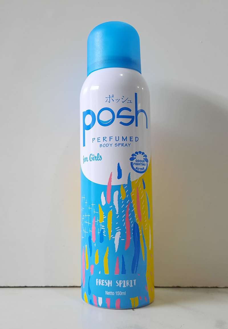 Jual Posh Perfumed Body Spray For Girl Fresh Spirit 150ml di Seller ...