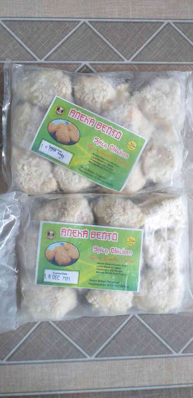Jual Bento Spicy Chicken Roll Isi 10pc Frozen Food di Seller MG FROZEN ...