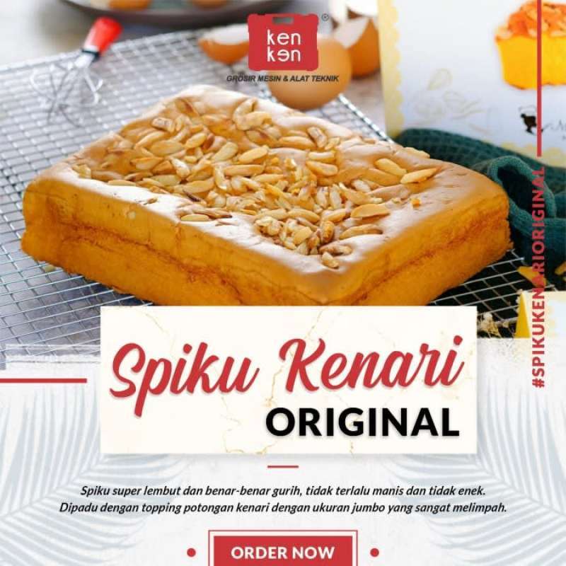 Jual Jual MALICA DEFFIN Spikoe Kenari Cake Spiku Kenari Cake Spekuk ...