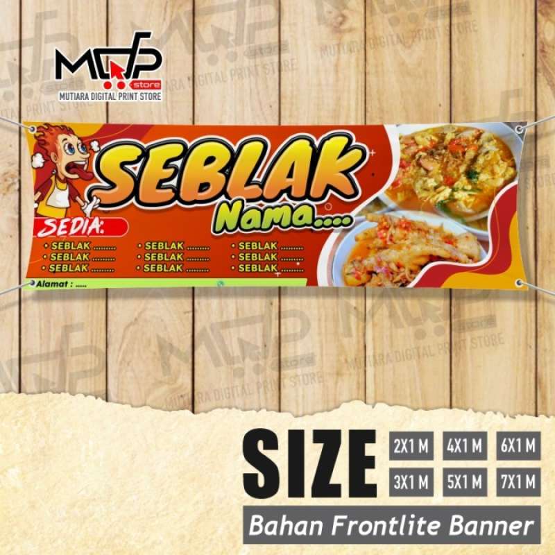 Jual SPANDUK TOKO 3X1M BANNER WARUNG INSTANSI PERUSAHAAN CUSTOM MDPSTORE - DESIGN-D di Seller ...