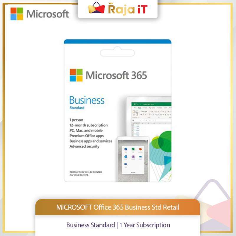 Jual Microsoft Office 365 Business Std Retail Di Seller Elit - Sunter ...