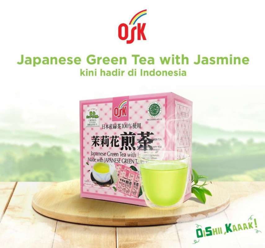 Jual OSK Japanese Green Tea WIth Jasmine [50 Sachets] di Seller Winmaru - Jatinegara, Kota ...