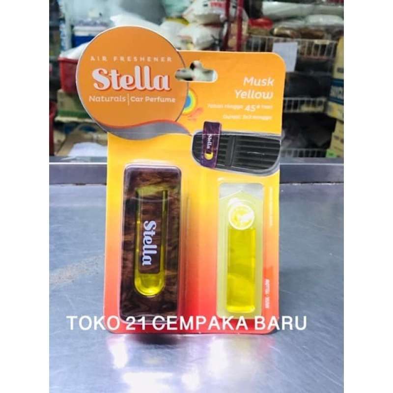 Jual Stella Perfume Car Musk Yellow Terbaru Dengan Harga Termurah Di ...