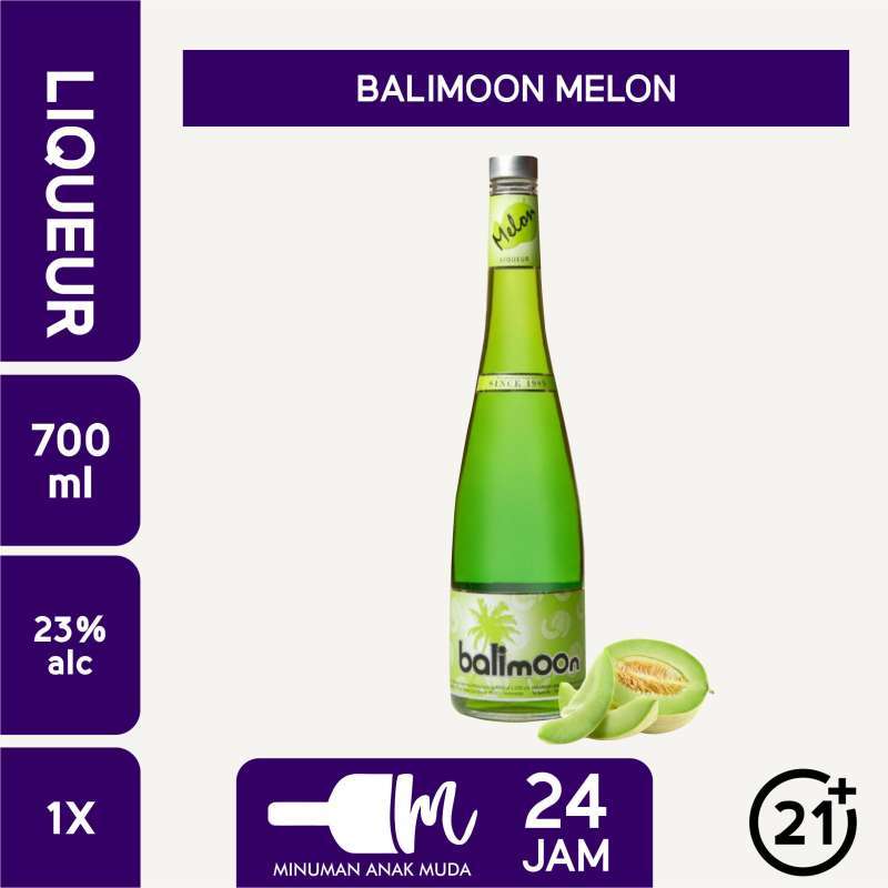 Jual Balimoon Bali Moon Melon Liqueur 700ml ( Mirip Vibe Melon ) Di ...