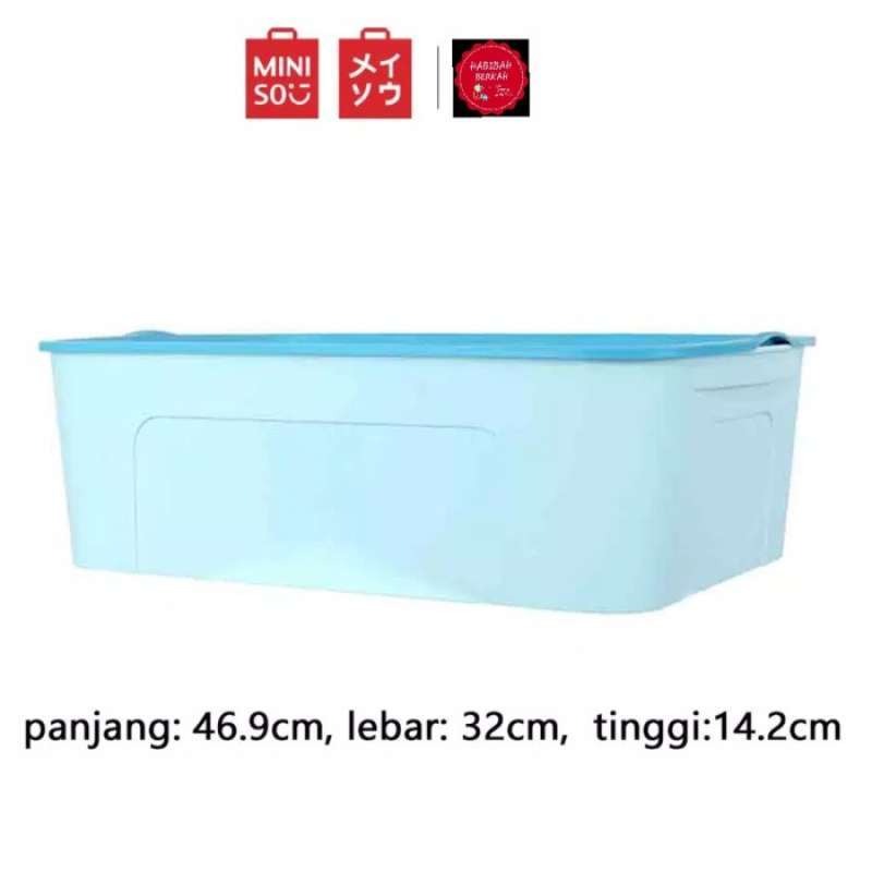 Promo MINISO - Storage box Organizer Multifungsi Medium || Box ...