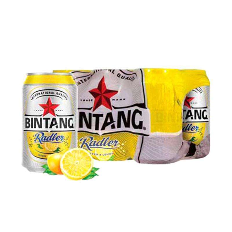 Jual Bintang Radler Lemon Cans 320ml multipack 6 Can di Seller Tipsy ...