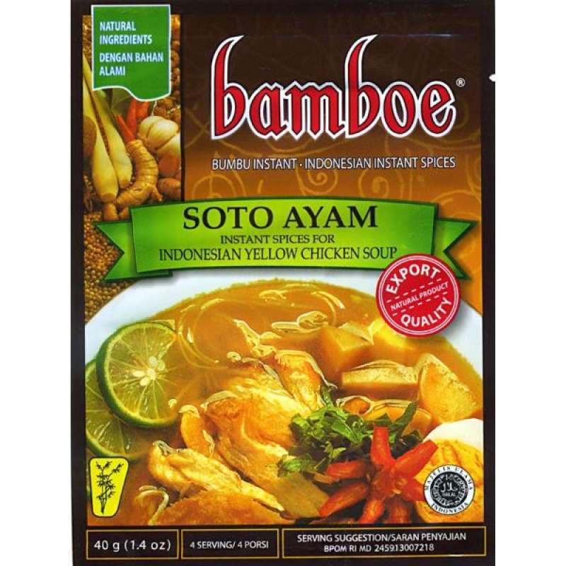 Jual Bamboe Bumbu Soto Ayam 40 GR di Seller Dropezy - Cijantung, Kota ...