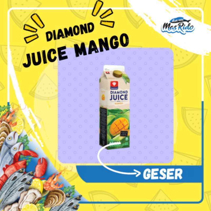 Jual Ikan Asin Mas Rido Diamond Juice Mango Unsweet Jus Mangga Segar ...