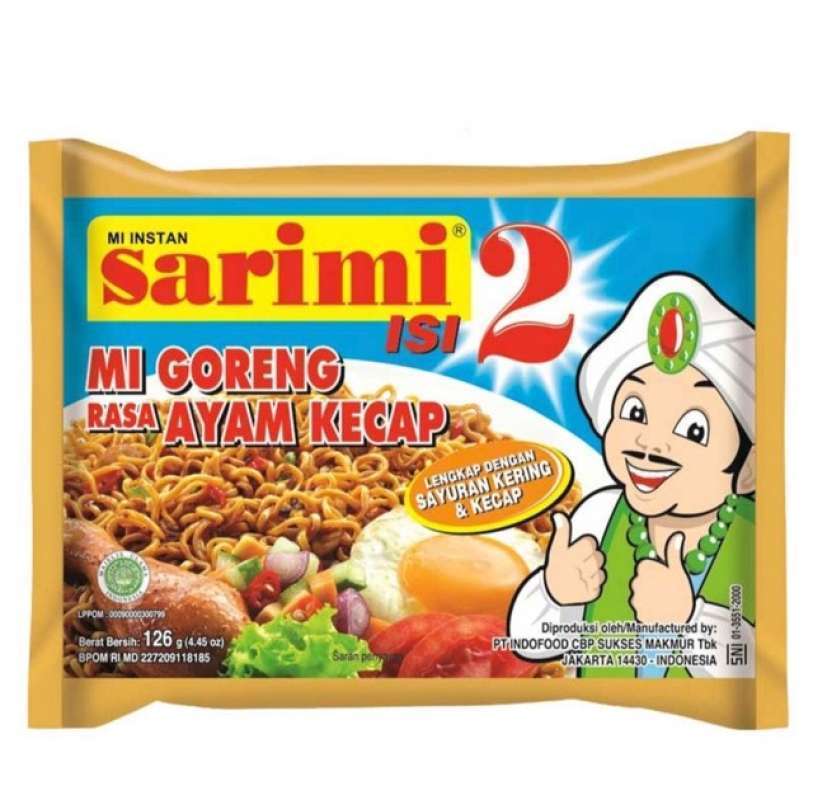 Promo Sarimi Isi 2 Rasa Ayam Kecap Mie Instant 1 bungkus | Sarimie Goreng Isi2 di Seller ...