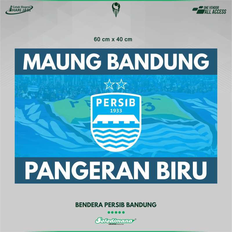 Jual Bendera Persib Harga Murah & Kualitas Terbaik Oktober 2024
