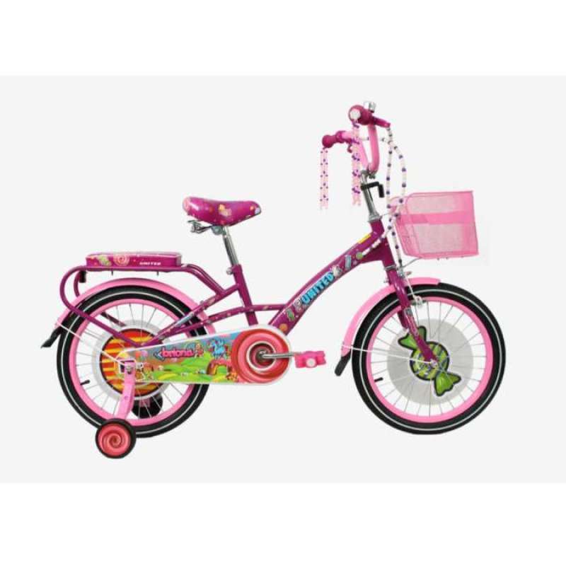 Promo Sepeda Anak Cewek UNITED BRIONA VIO Diskon 15% di Seller  