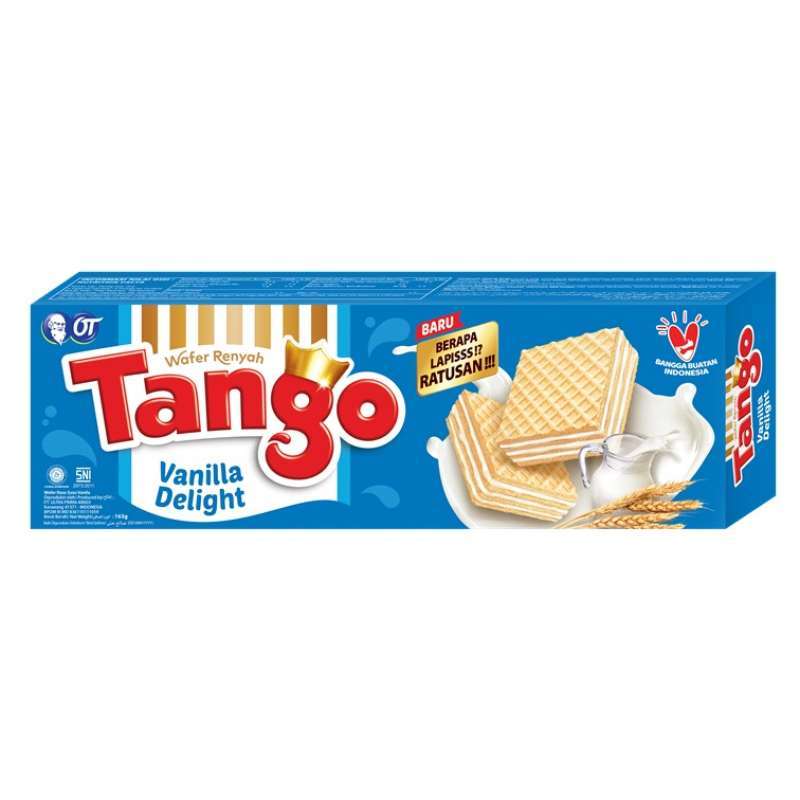Jual Tango Wafer Vanilla Milk 133 g di Seller Alfamart Click & Collect ...