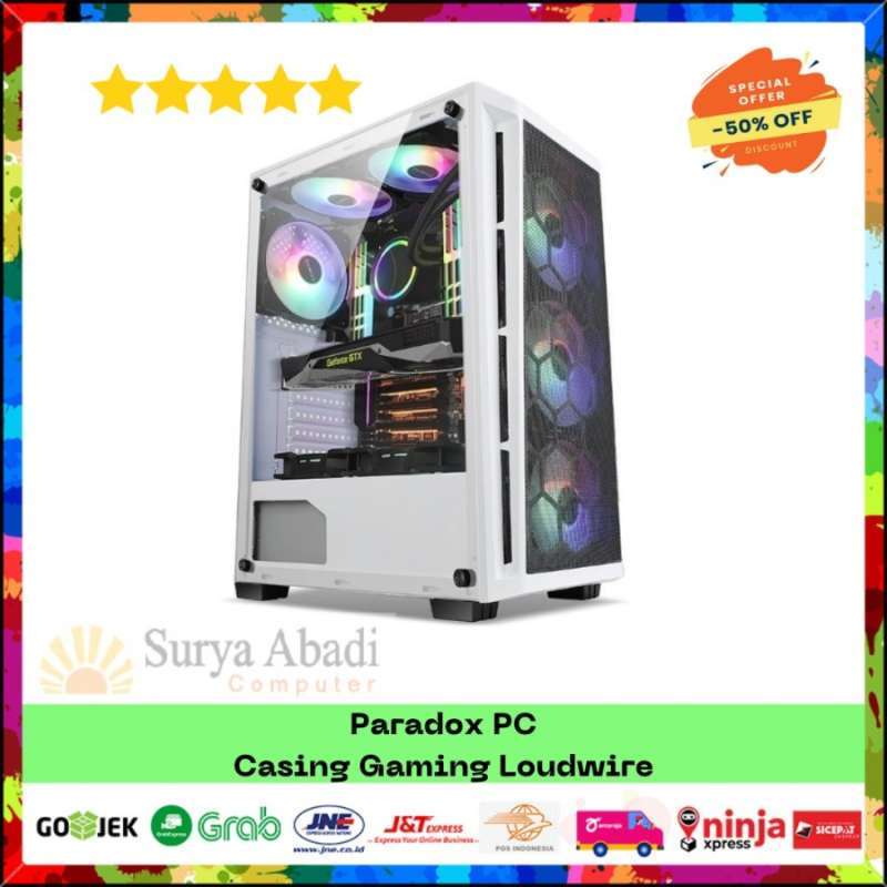 Jual Paradox PC Casing Gaming Loudwire di Seller Surya Abadi Computer ...