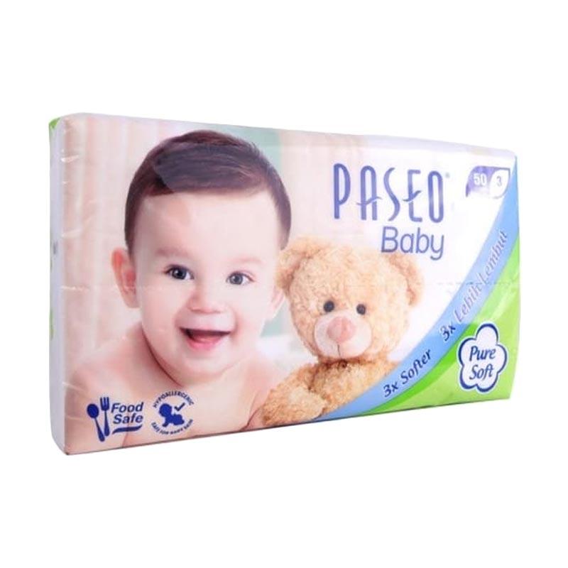 Jual Paseo Baby Pure Soft Facial Tissue Wajah [50 Sheet] di Seller ...