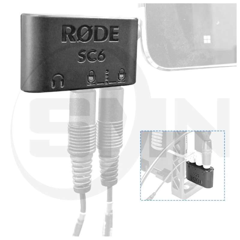 Jual Jual Rode Sc6 Dual Trrs Mic Input And Headphone Output Audio ...