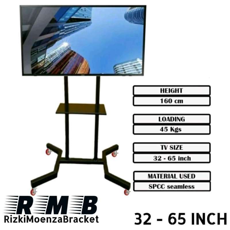 Jual Bracket/breket/braket Tv Stand 32 40 43 49 50 55 60 65 Inch ...