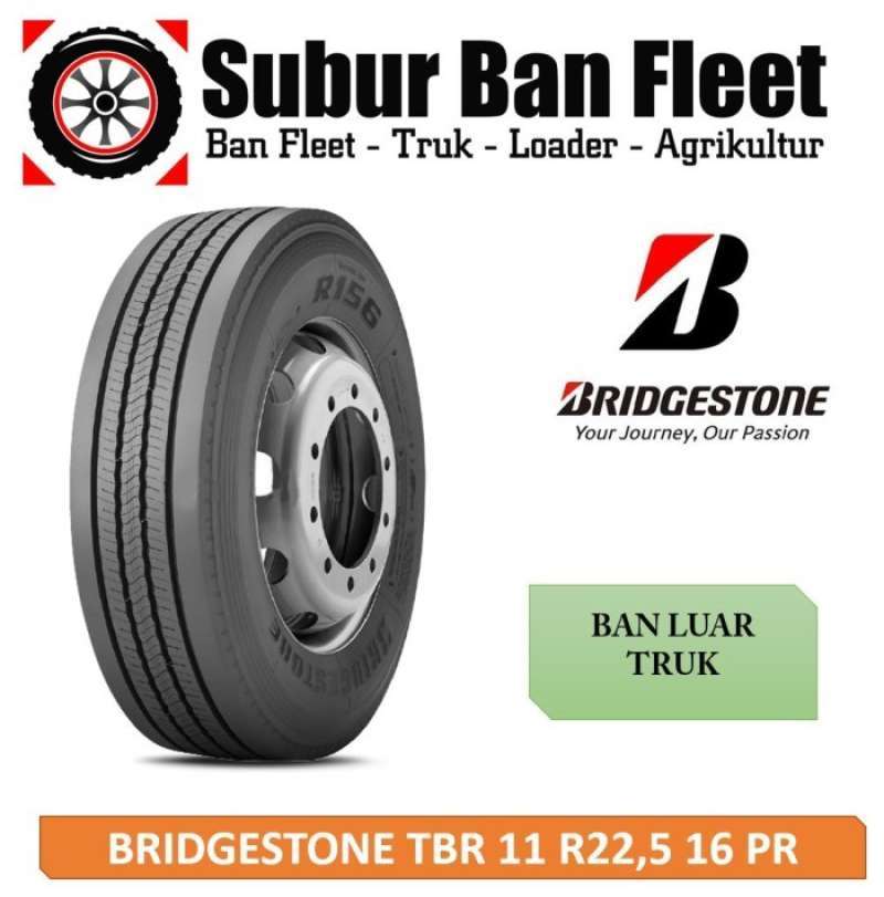 Jual Bridgestone Tbr R156 11 R22.5 16pr 148/145l Ban Luar Truk Bus Fuso ...