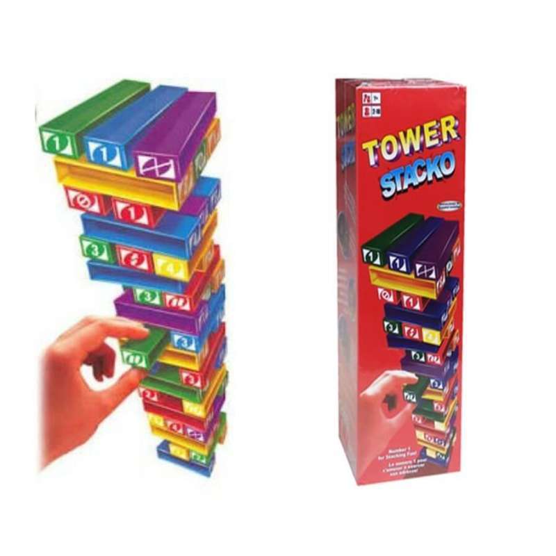 Jual Mainan Tower Stacko Mainan Uno di Seller SUPER EXPRESS - Pasar ...