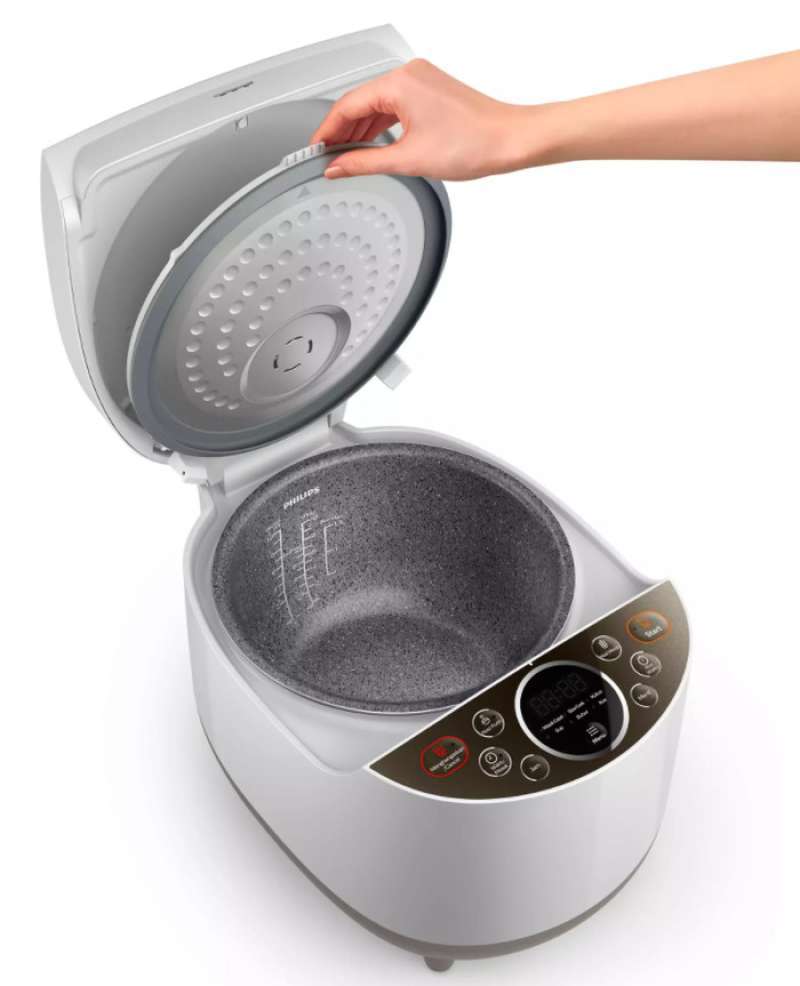 Promo Magicom PHILIPS HD 4515 HD4515 Digital Rice Cooker Fuzzy Logic 1. ...