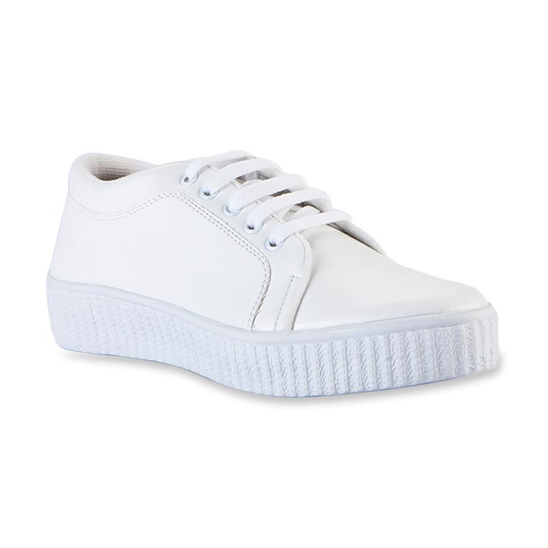 Jual Totally Simple Sneakers Shoes - White di Seller Totally Footwear ...