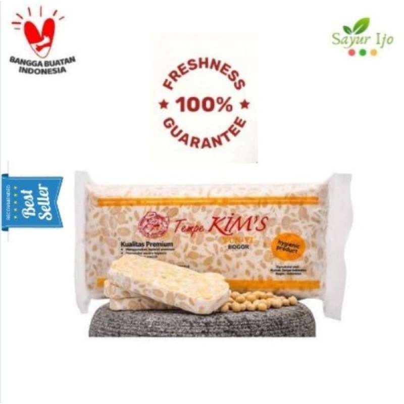 Jual Kim's Tempe 450 Gram Fresh Premium Kacang Kedelai Segar Yun Yi ...