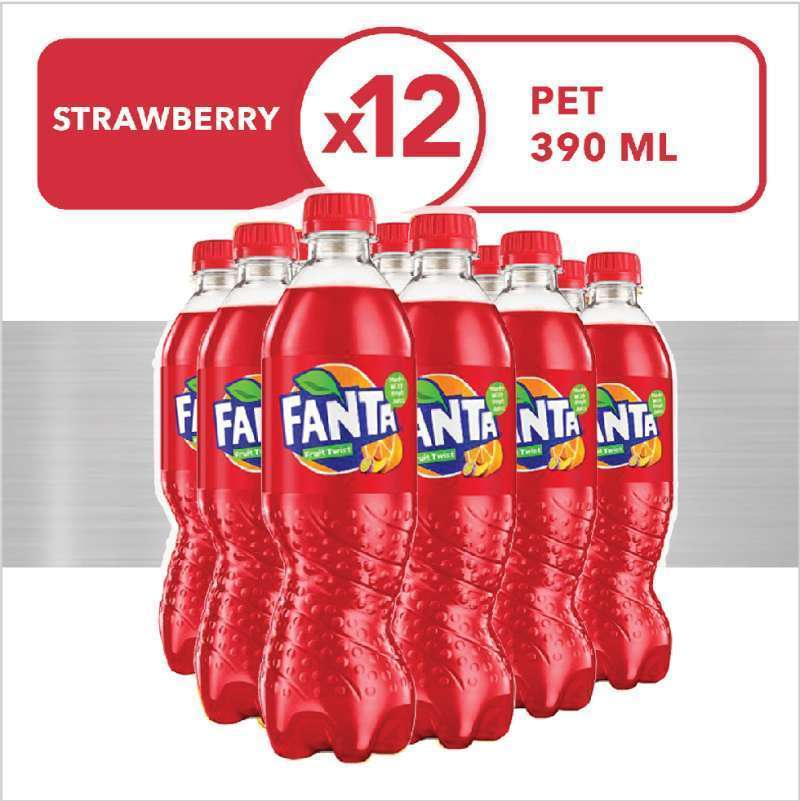 Promo FANTA MINUMAN RINGAN 390 ML [ 1 PAK @ 12 BTL ] Diskon 12% di ...