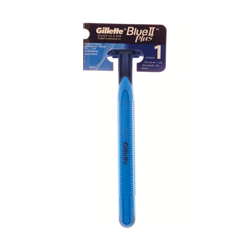 Jual Gillette Blue II Plus Pisau Cukur di Seller Ramayana Klender ...
