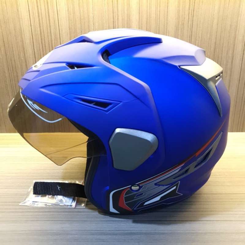 Jual Helm Half Face Dewasa Single Visor Sni Virtue Minimalis Di Seller ...