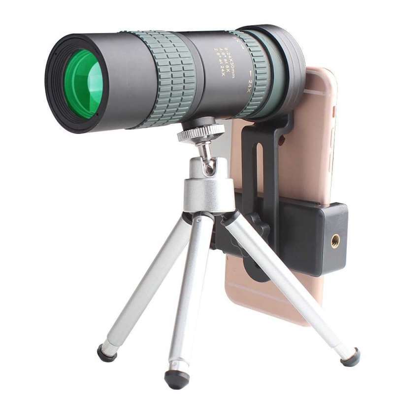 Jual APEXEL 8-24X30 Lens Zoom Telescope with Mini Universal Tripod ...