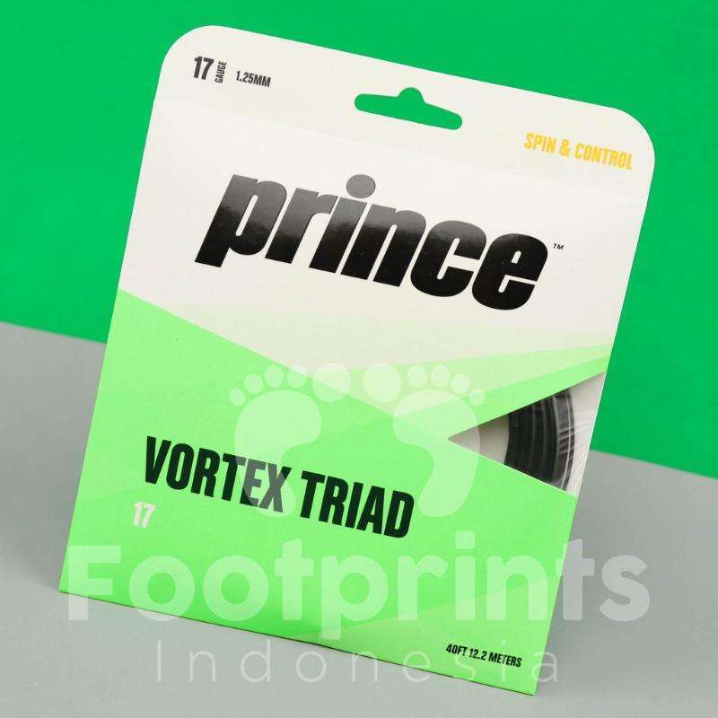 Jual Footprints Indonesia Prince Vortex Triad 17 Senar Raket Tenis ...
