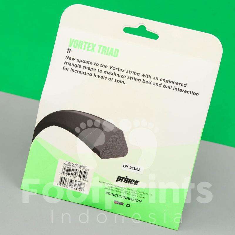 Jual Footprints Indonesia Prince Vortex Triad 17 Senar Raket Tenis ...