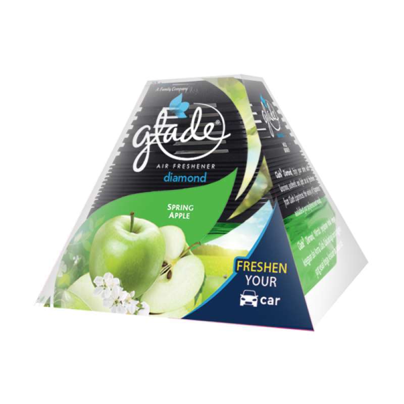 Jual Glade Diamond Lime Apple For Car Liquid + Alat Btl 80 Ml Di Seller ...