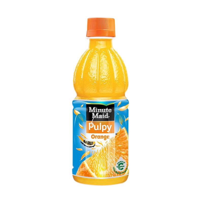 Jual Minute Maid Pulpy Orange [350 mL 1 pack isi 12 botol] di Seller ...